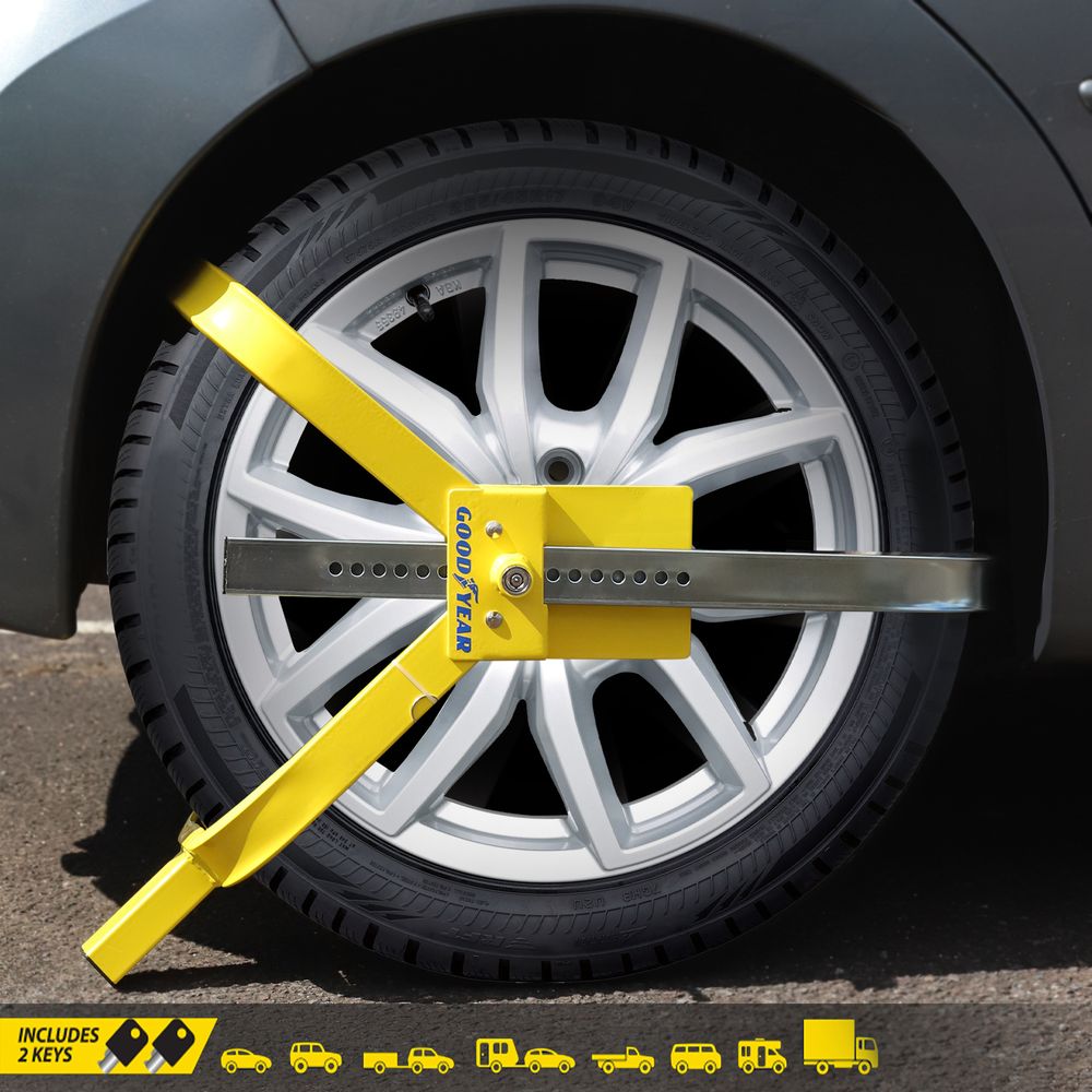 GOODYEAR EXTENDABLE TYRE WHEEL CLAMP - Avron Direct