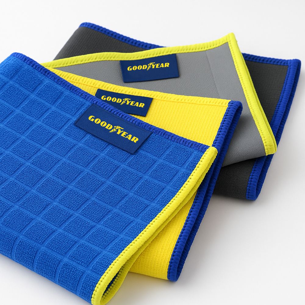 GOODYEAR 4PC MICROFIBRE CLOTH SET - Avron Direct