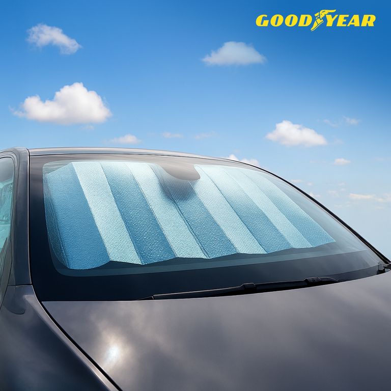 GOODYEAR FOLDING SUN REFLECTOR 130*60CM - Avron Direct