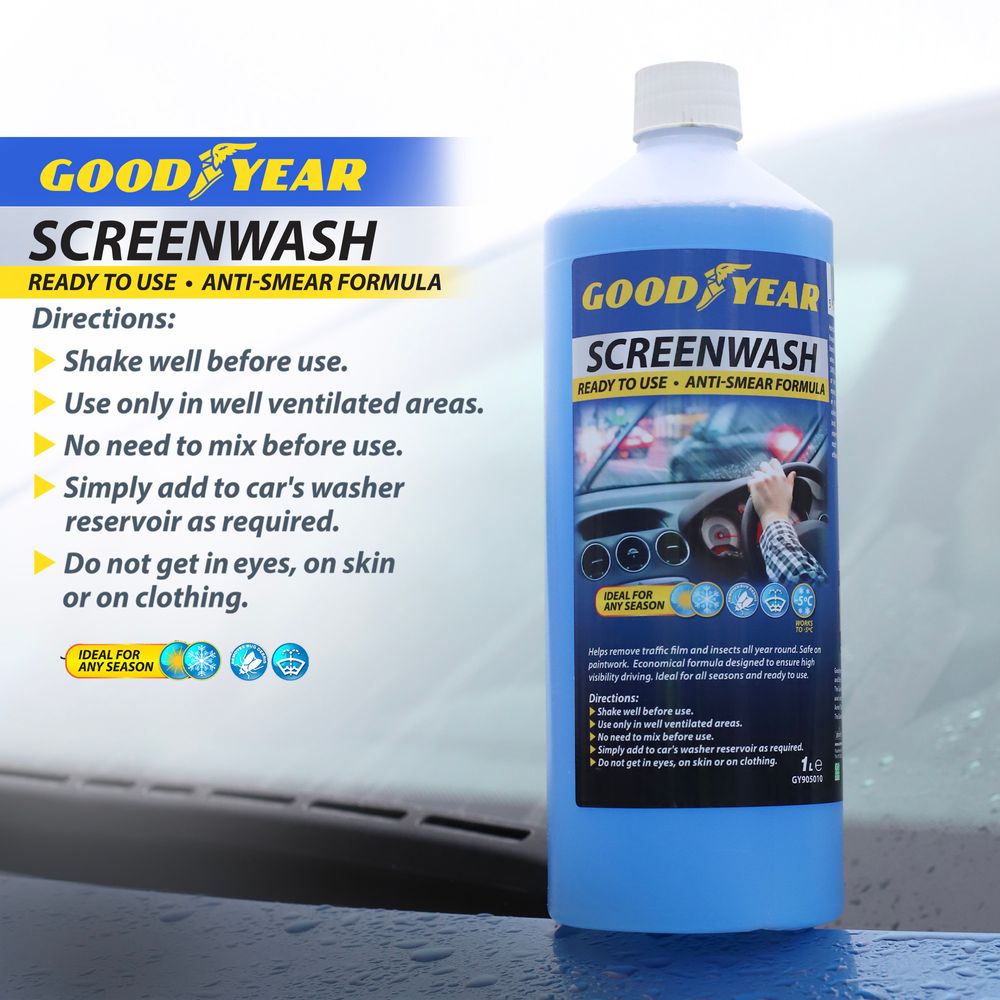 GOODYEAR 1 LITRE SCREEN WASH - Avron Direct
