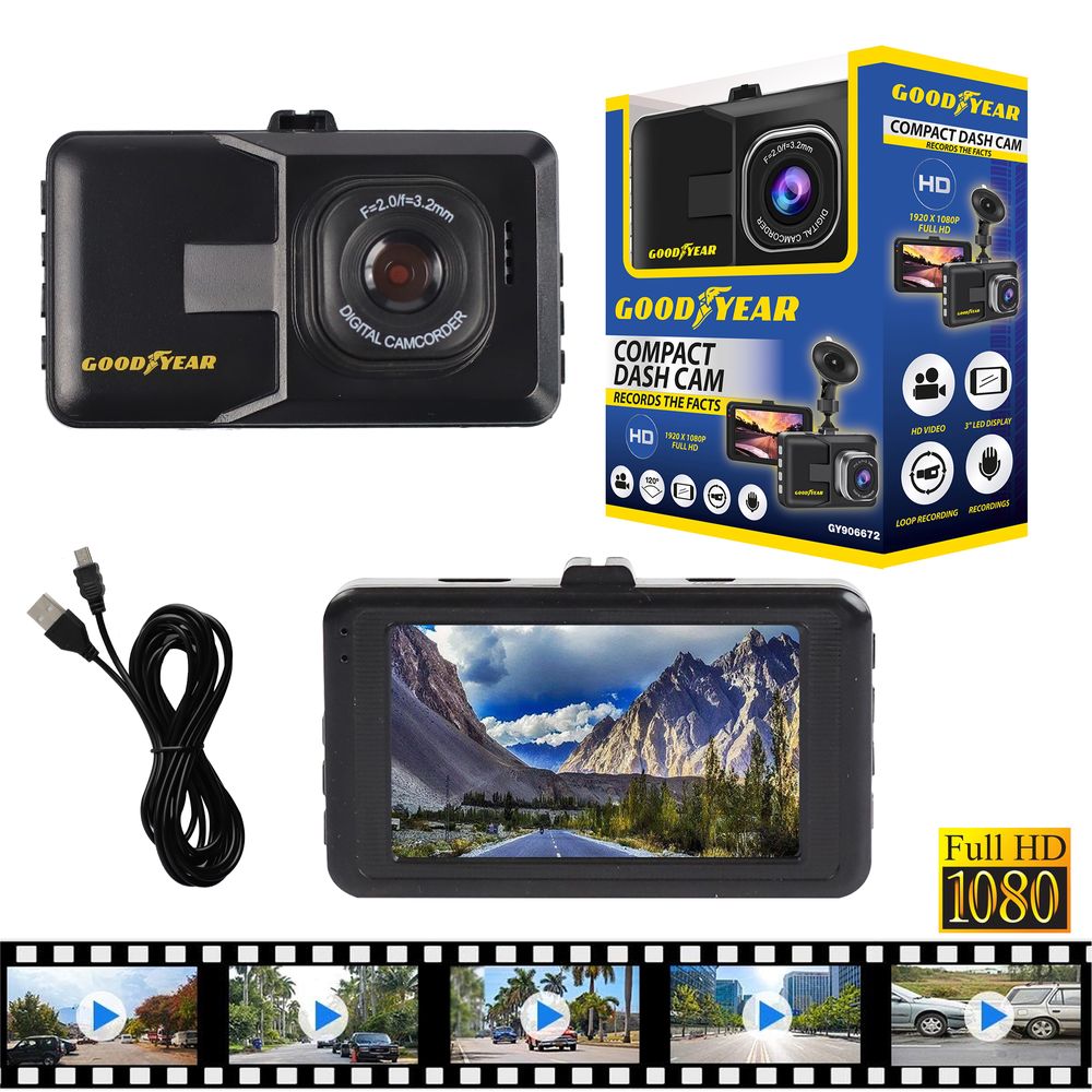 GOODYEAR COMPACT DASH CAM - Avron Direct