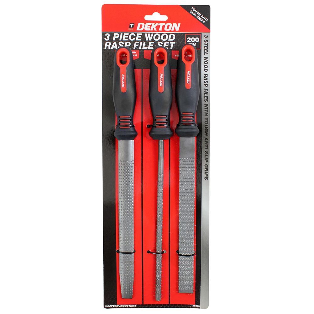 DEKTON 3PC WOOD FILE SET - Avron Direct